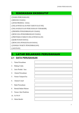 Contoh form-proposal-business-plan | DOC
