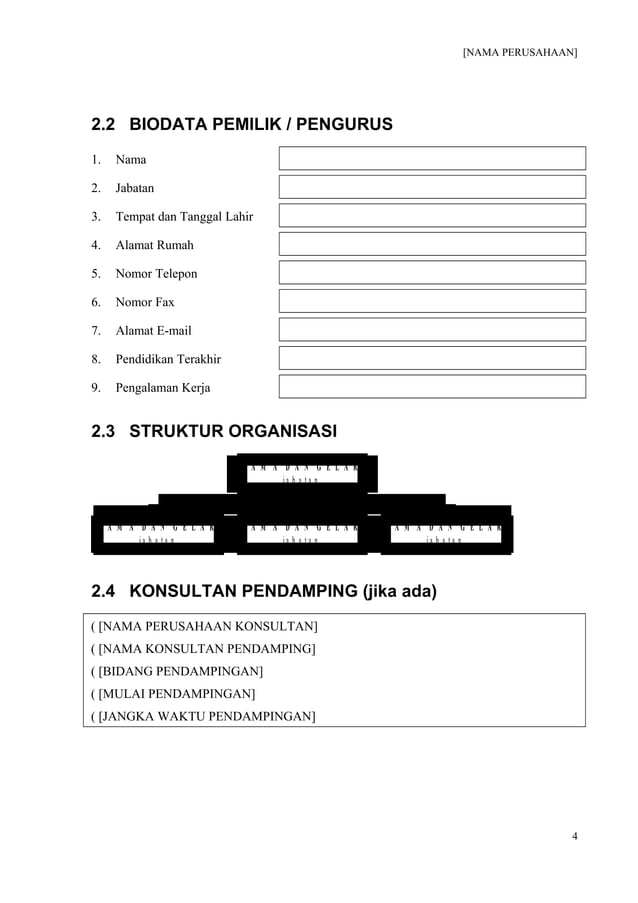 Contoh form-proposal-business-plan | DOC