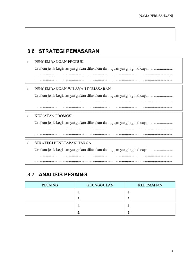 Contoh form-proposal-business-plan | DOC