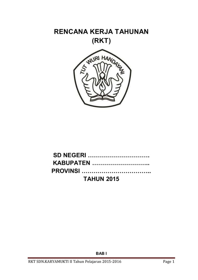 Contoh format-rkt-sd | DOCX