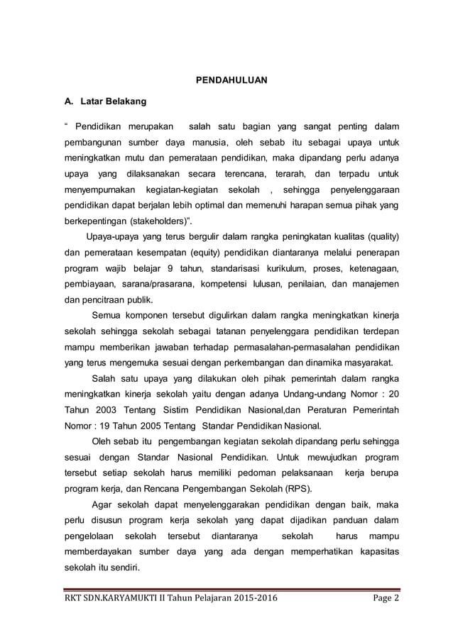 Contoh format-rkt-sd | DOCX