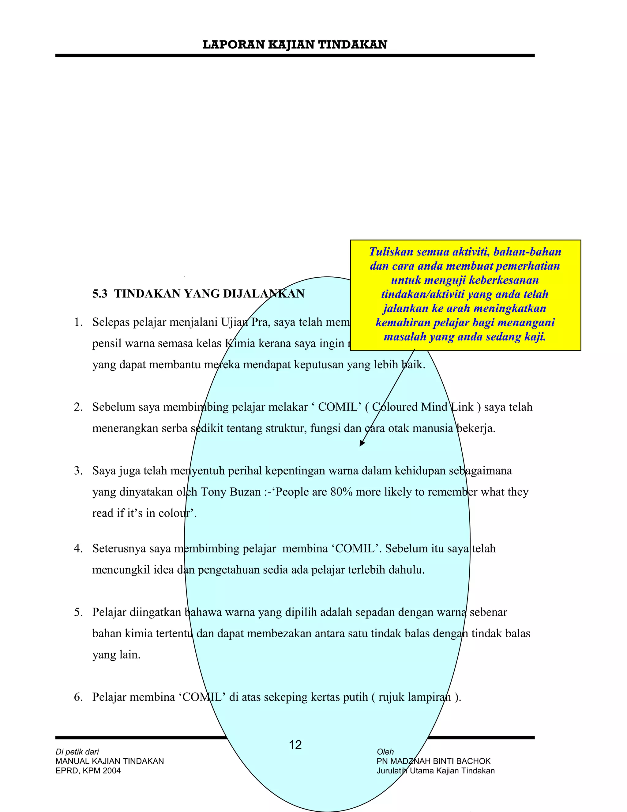 Contoh laporan-kajian-tindakan (1) | DOC