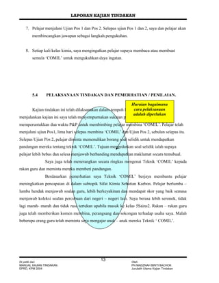 Contoh laporan-kajian-tindakan (1) | DOC