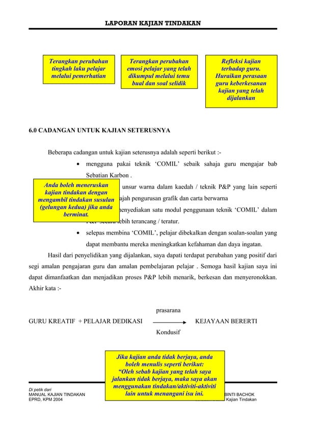 Contoh laporan-kajian-tindakan (1) | DOC
