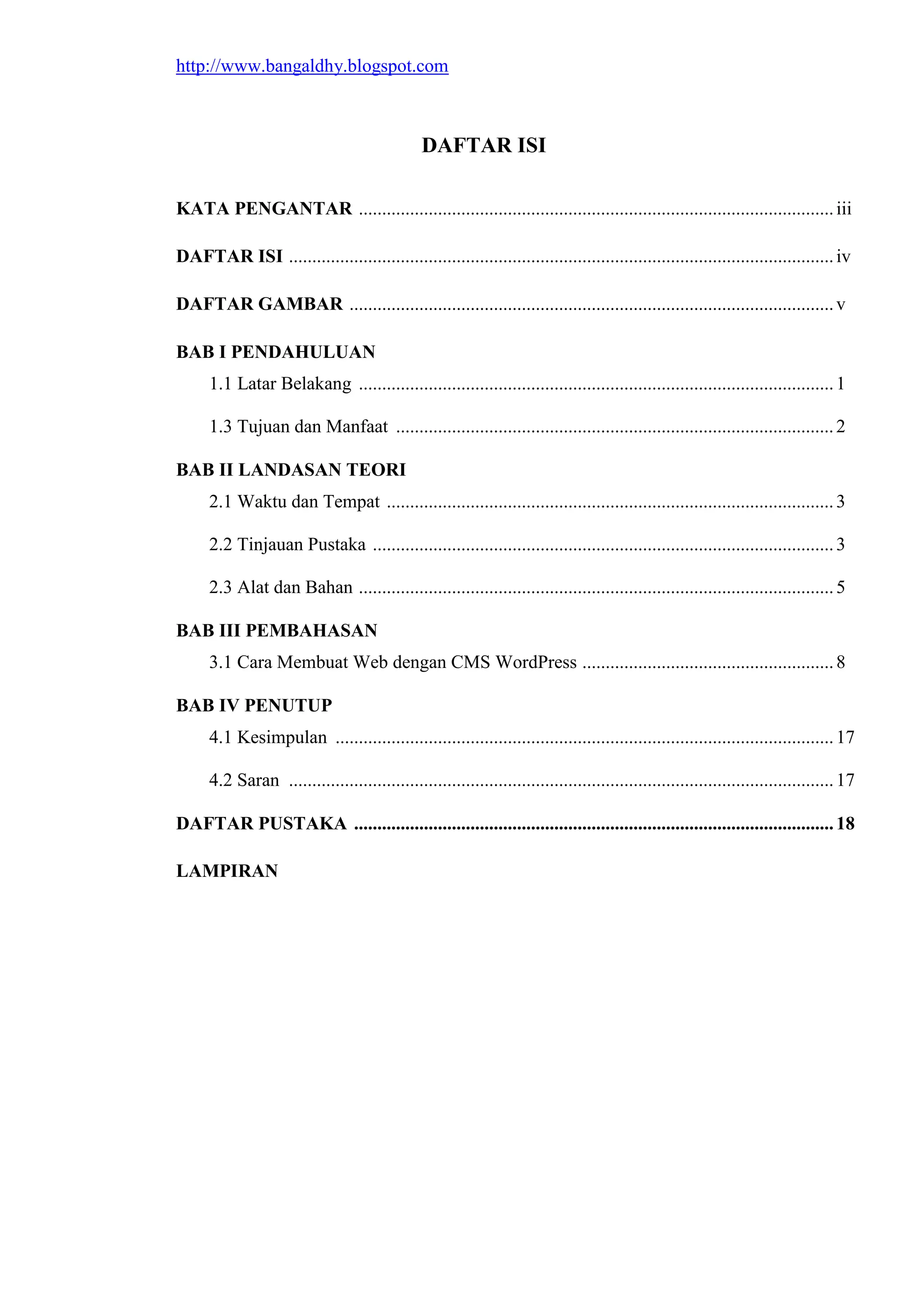 Contoh laporan-prakerin-tkj-membuat-website | PDF