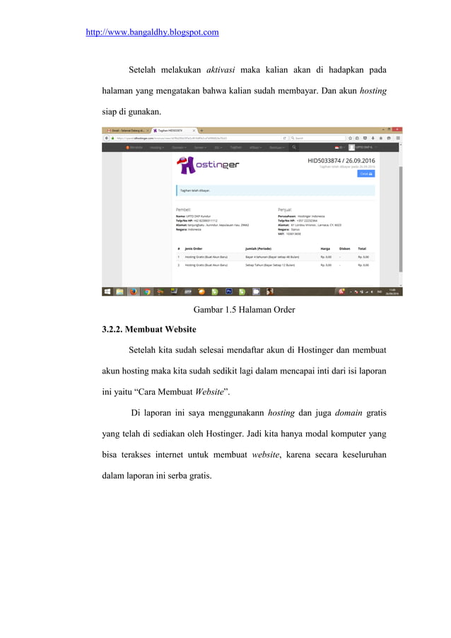 Contoh laporan-prakerin-tkj-membuat-website | PDF