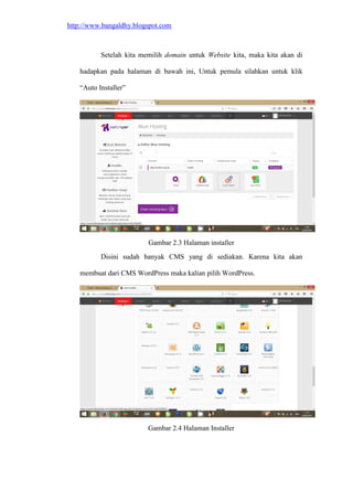 Contoh laporan-prakerin-tkj-membuat-website | PDF