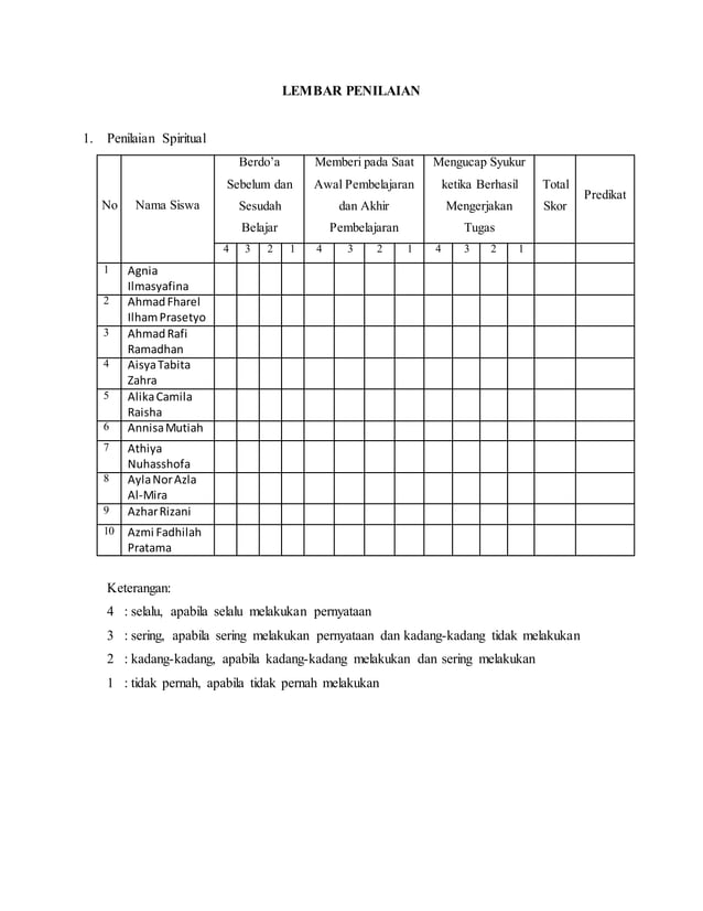 Contoh lkpd-k13 | DOCX