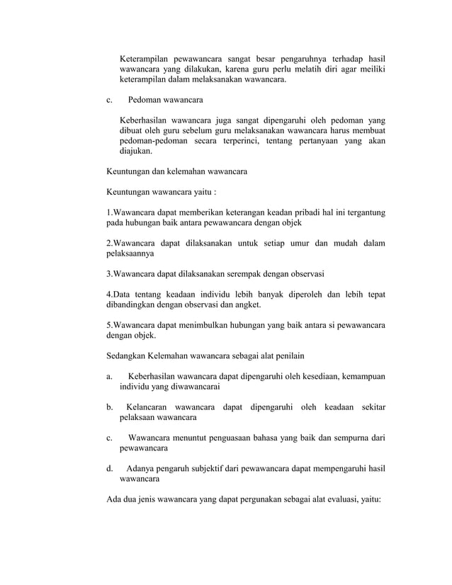 Contoh makalah-evaluasi-pendidikan | PDF