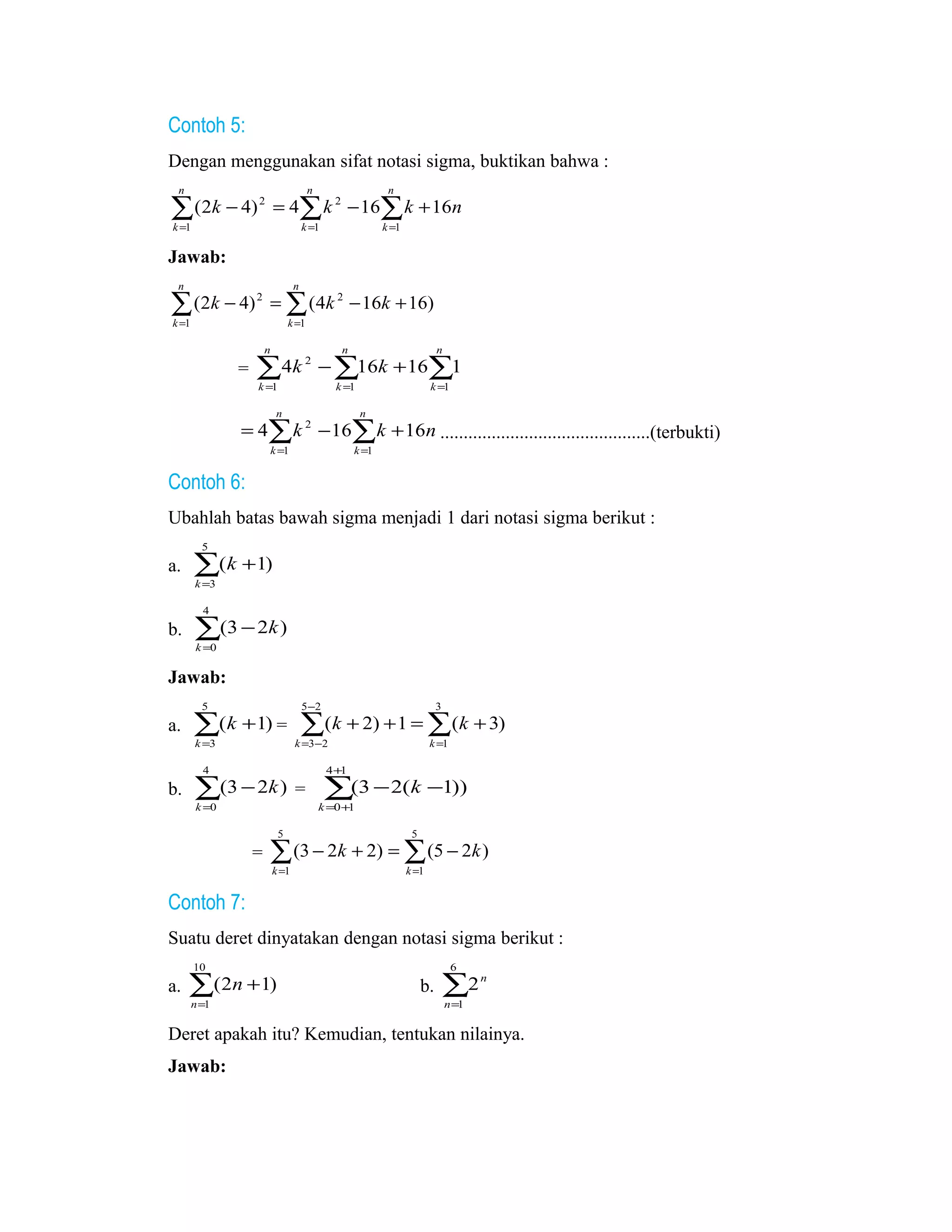 Contoh notasi-sigma2 | DOC