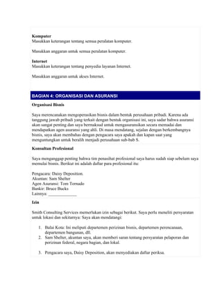 Contoh rencana-bisnis | DOC