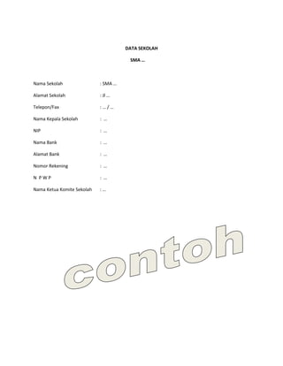 Contoh rkas | DOC
