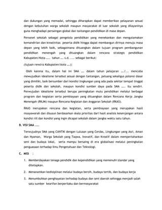Contoh rkas | DOC
