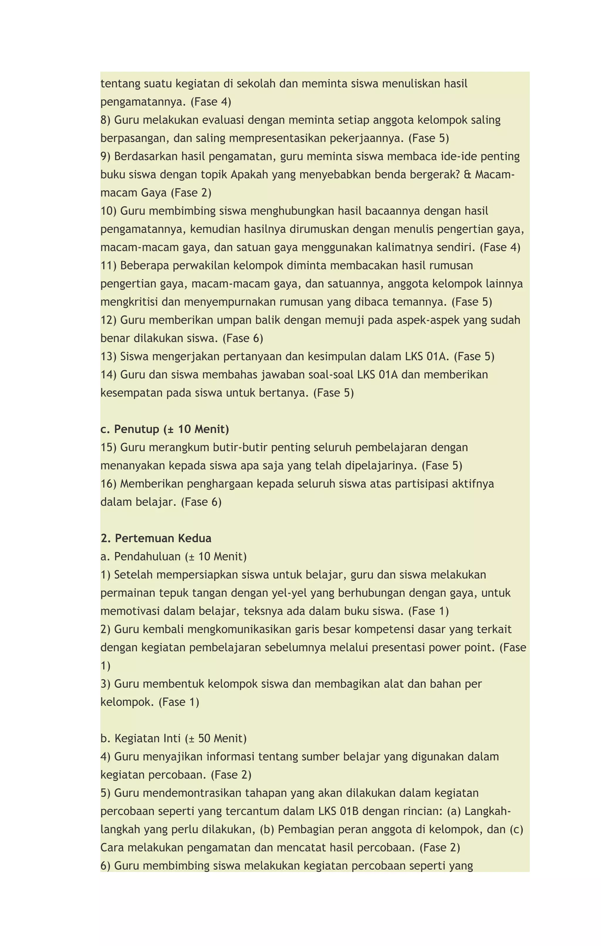 Contoh rpp-ipa-sd-kelas-iv-1 | PDF