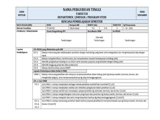 contoh penyusunan rps untuk mata kuliah .pptx