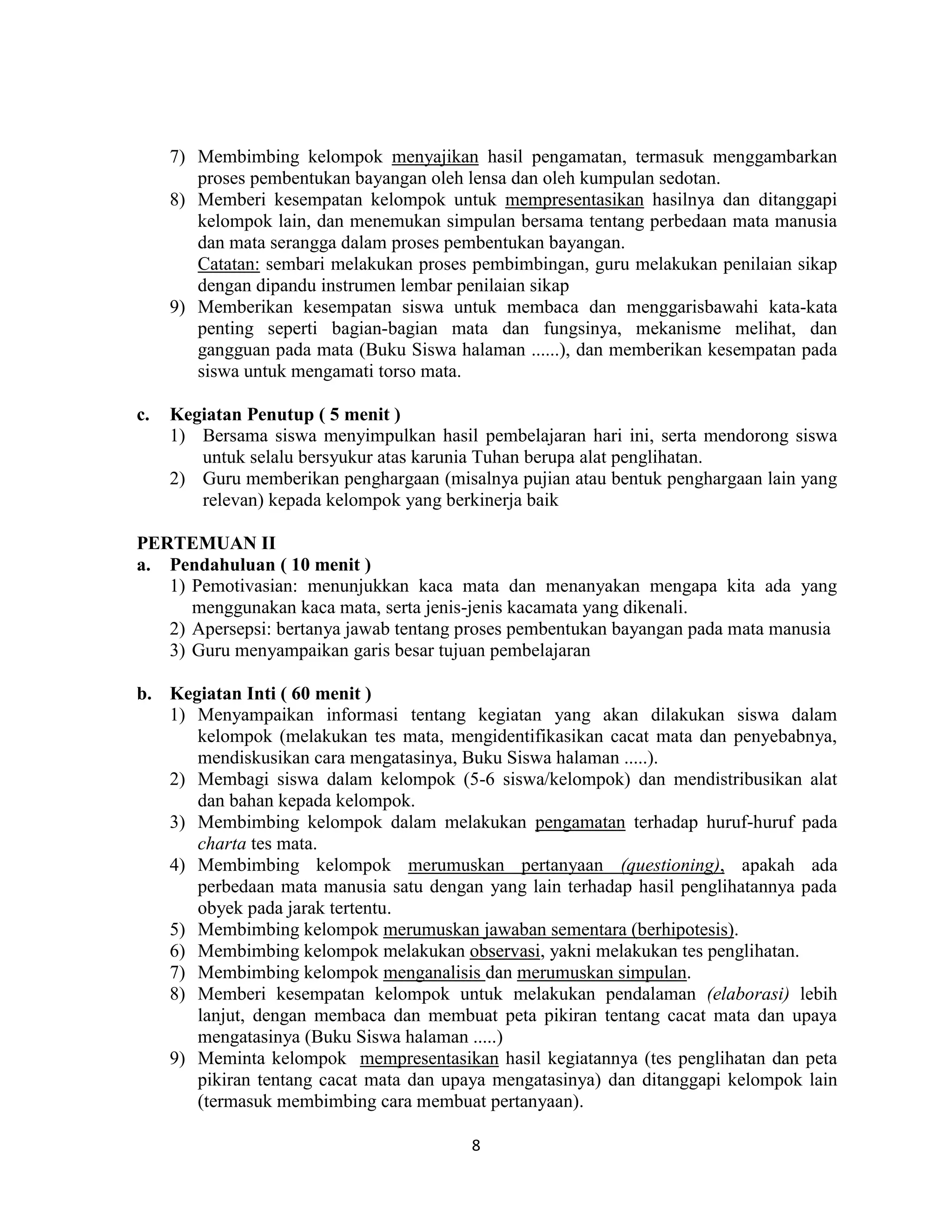 Contoh silabus-dan-rpp-kurikulum-2013 | PDF