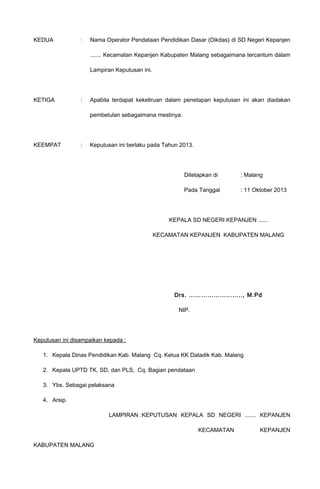 Contoh sk-operator-kab.-malang | DOC