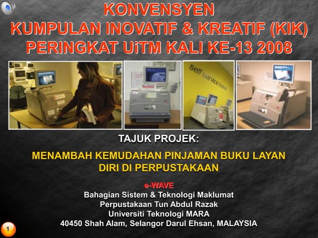 Contoh KIK e-WAVE Peringkat UiTM 2008 | PDF