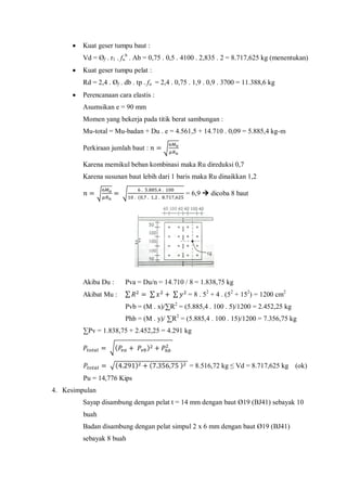 Contoh soal-sambungan-baut | PDF