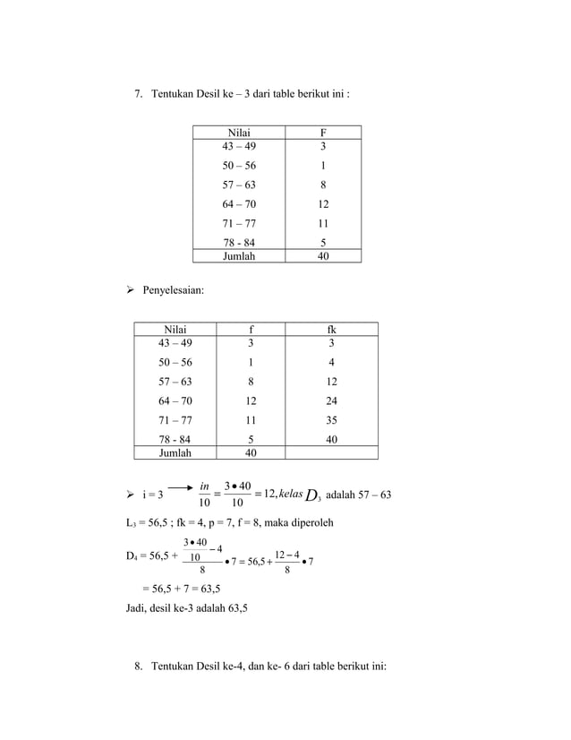 Contoh soal-statistika | PDF