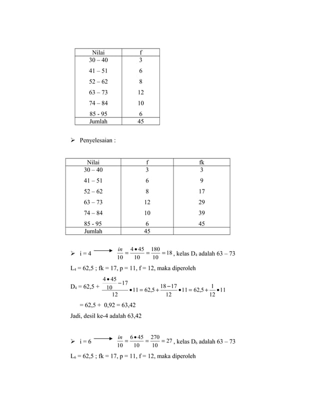 Contoh soal-statistika | PDF