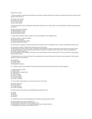 Contoh soalan-latihan-edu3105 (1) | PDF