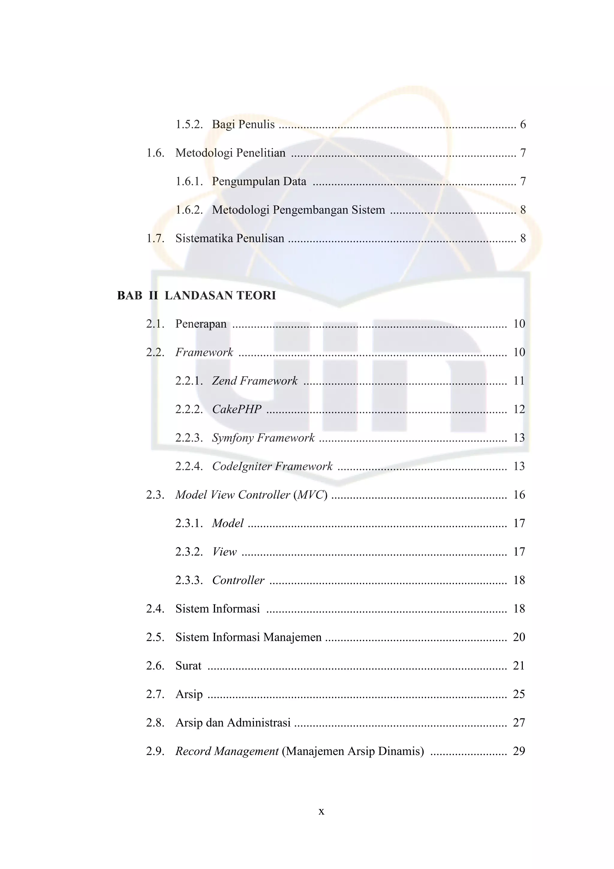 Sistem Manajemen Surat | PDF