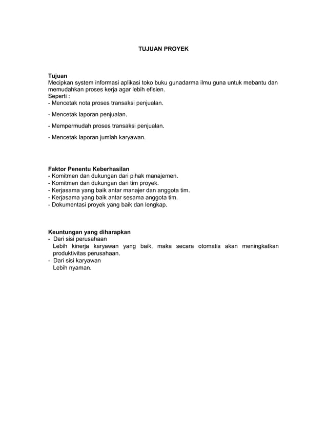 Contoh template-perencanaan-manajemen-proyek | DOC