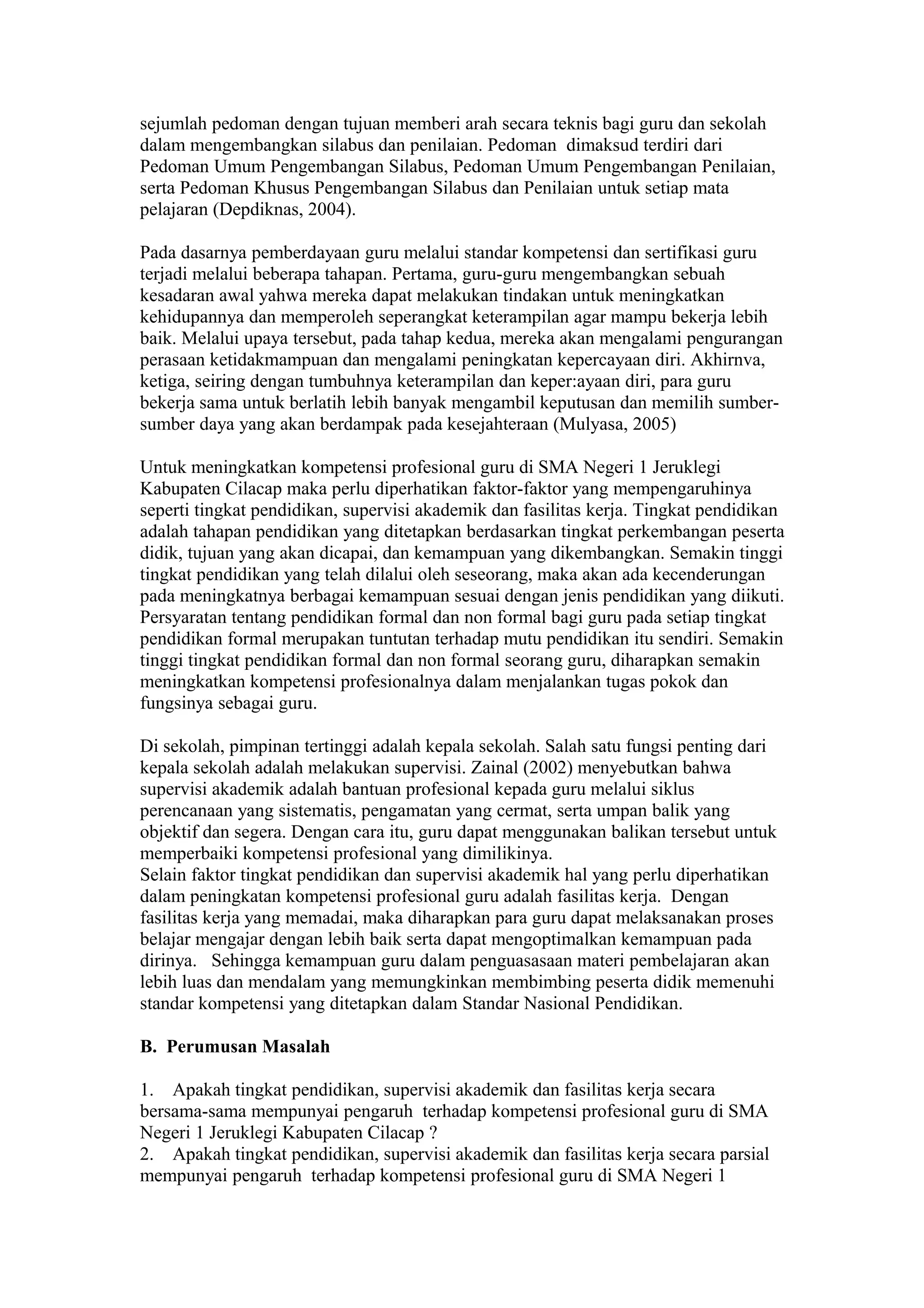 Contoh thesis-kompetsensi-guru | DOC