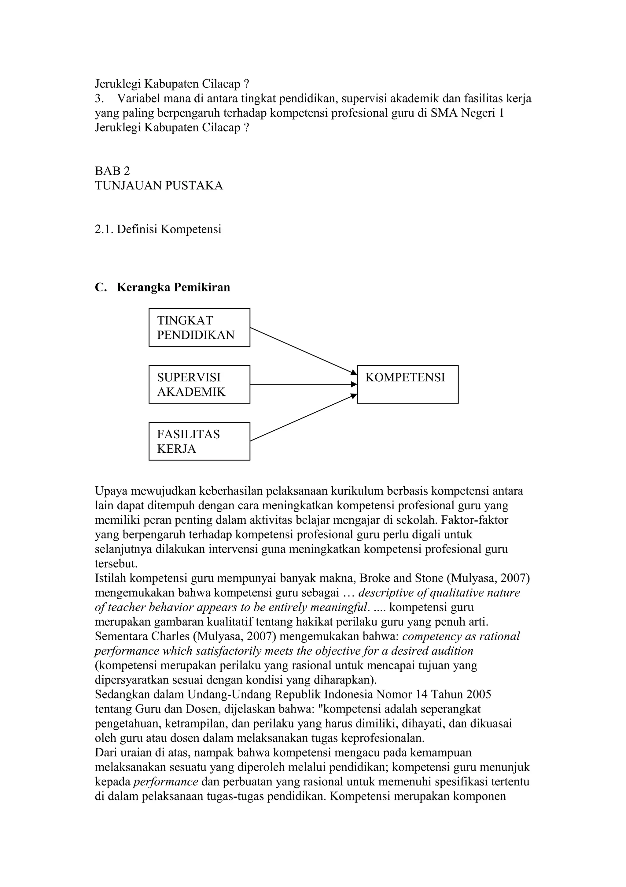 Contoh thesis-kompetsensi-guru | DOC