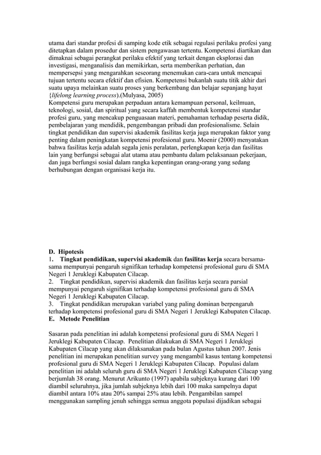 Contoh thesis-kompetsensi-guru | DOC