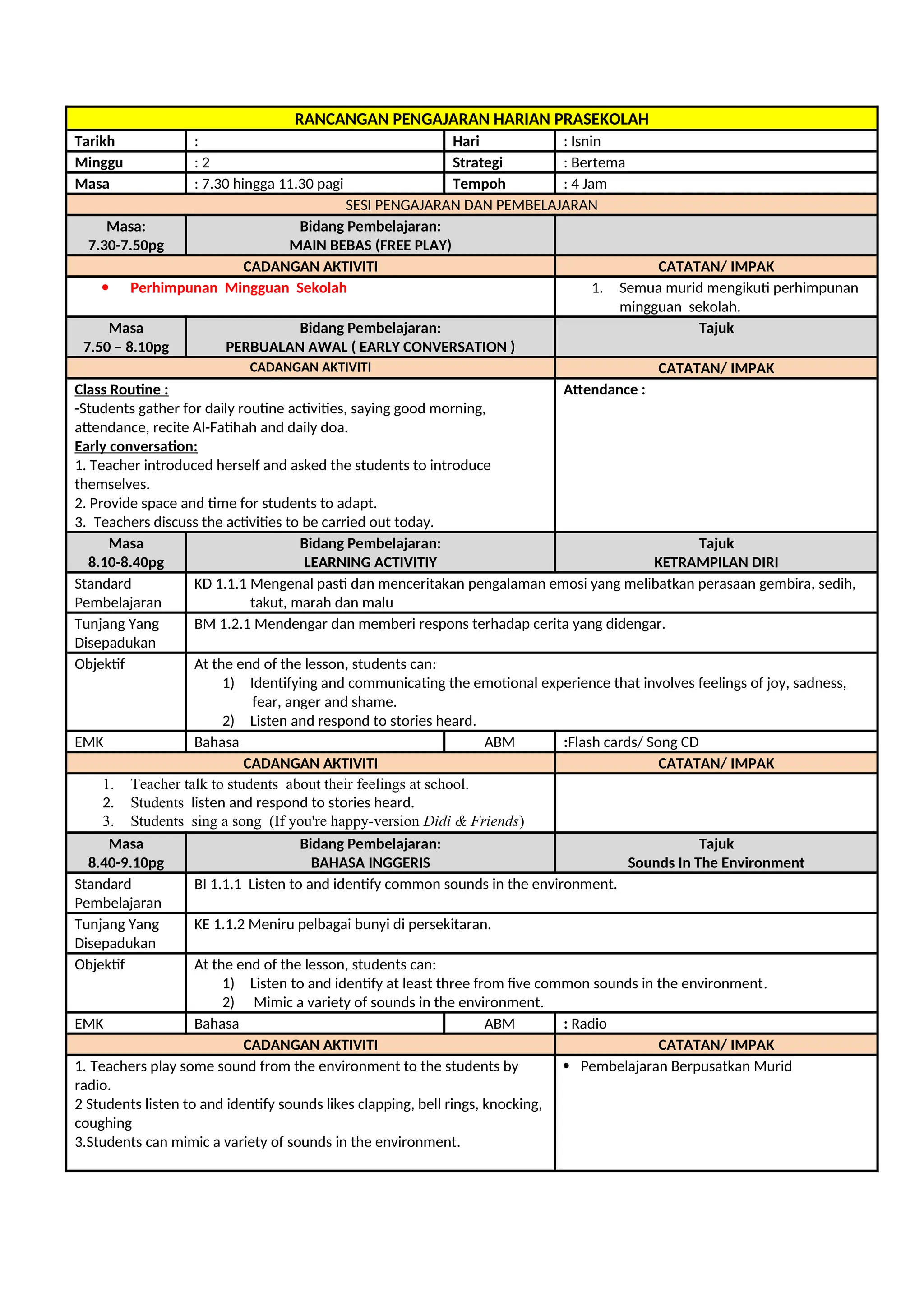 CONTOH 1 RPH PRA TS25.docx prasekolah kebangsaaan | PDF