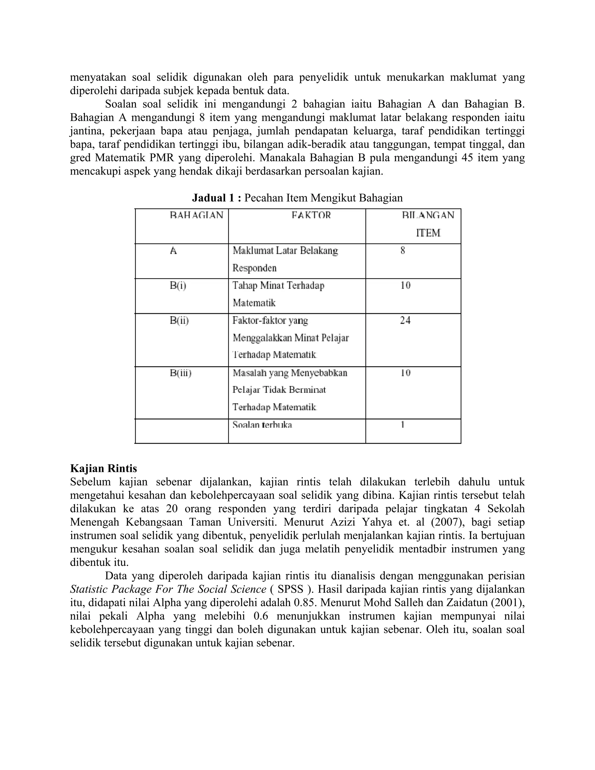 Contoh abstrak | PDF