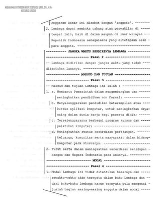 Contoh akta lkp | PDF