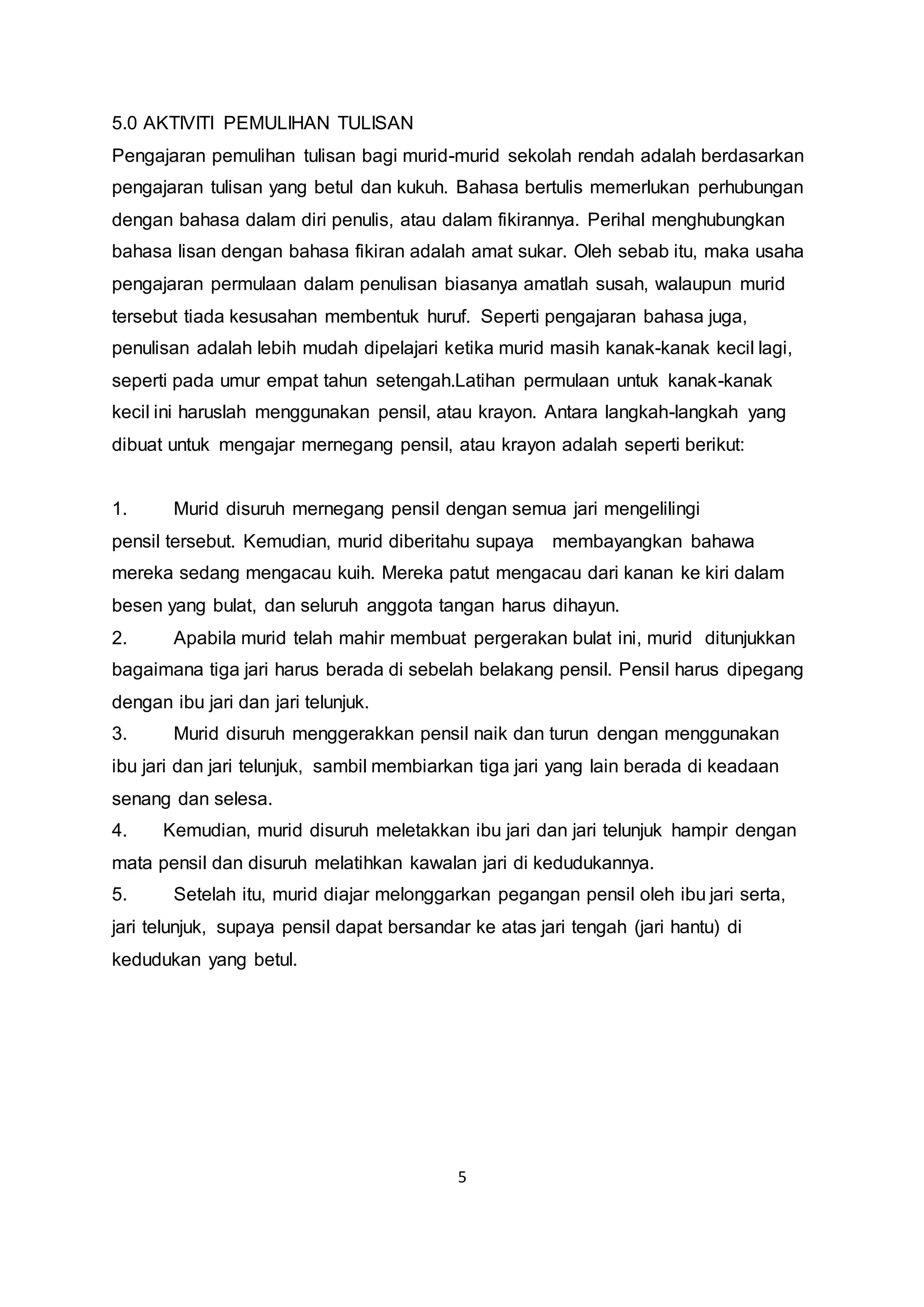 Contoh aktiviti intervensi | DOCX