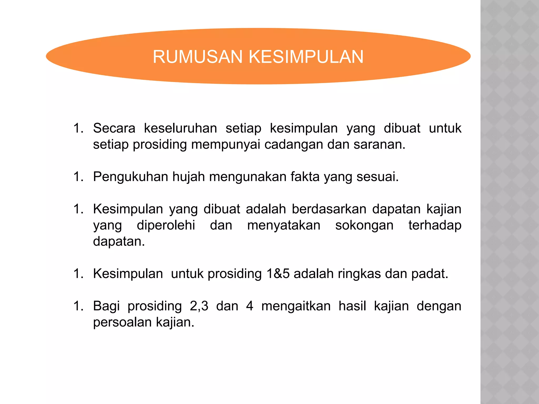Contoh analisis prosiding | PPT