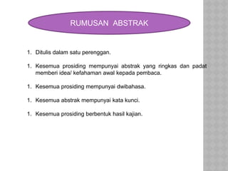 Contoh analisis prosiding | PPT