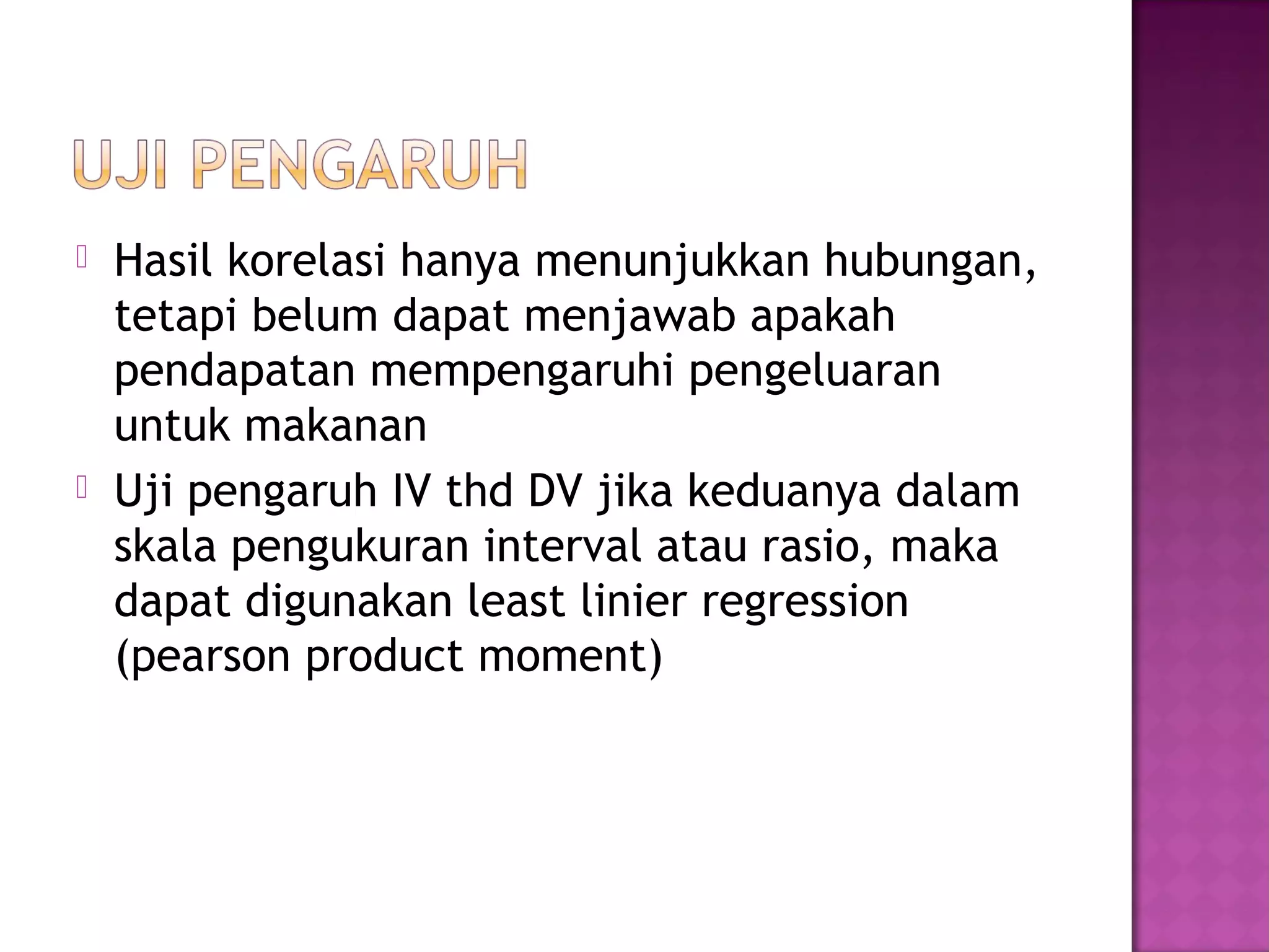 Contoh analisis statistik | PPT
