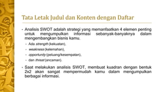 Contoh Analisis SWOT Produk.pptx