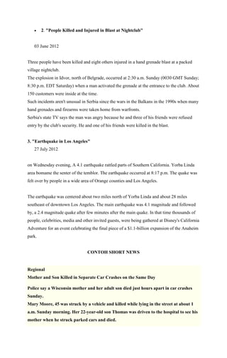 Contoh Announcement Text Docx