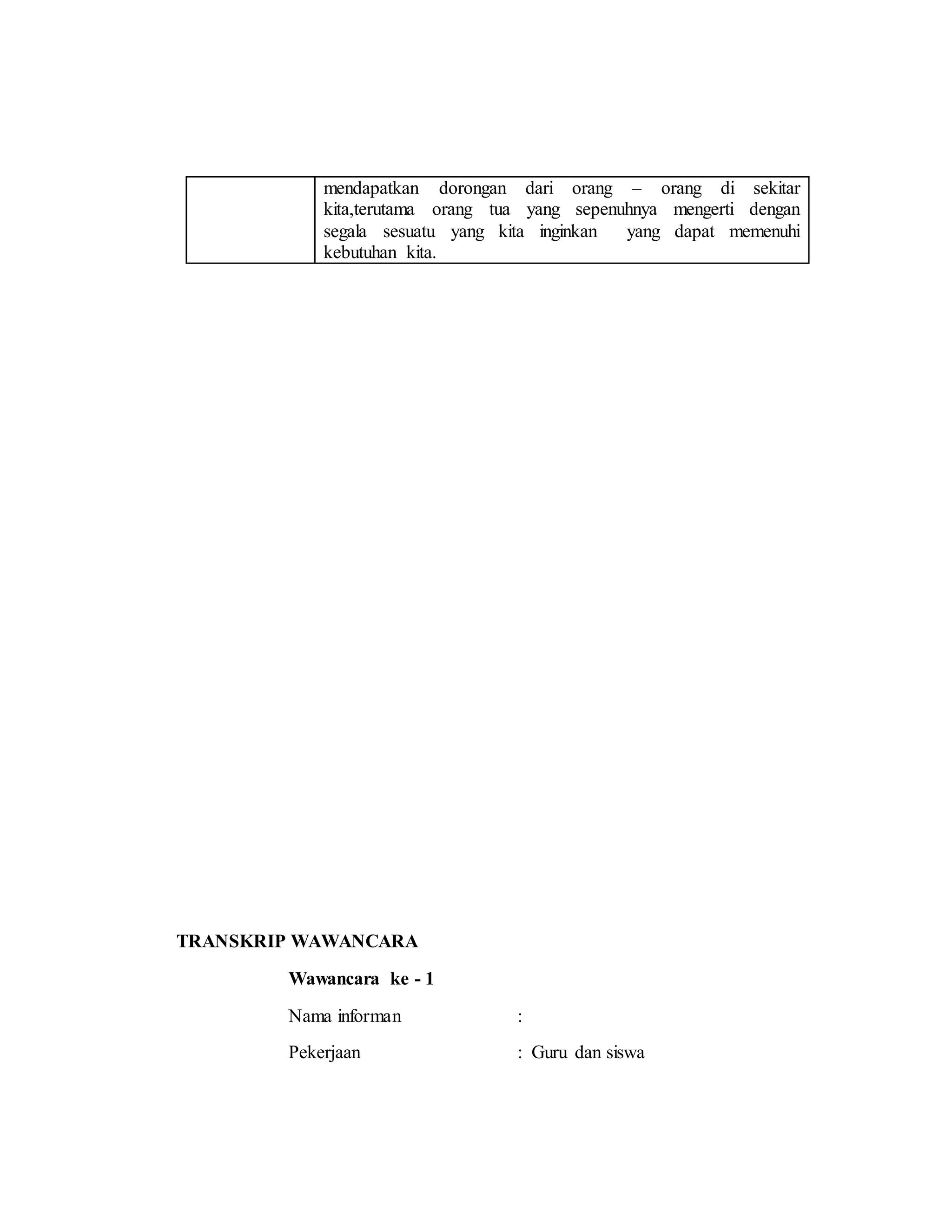 Contoh bab iv dan lampiran | PDF