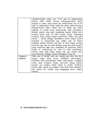 Contoh bab iv dan lampiran | PDF