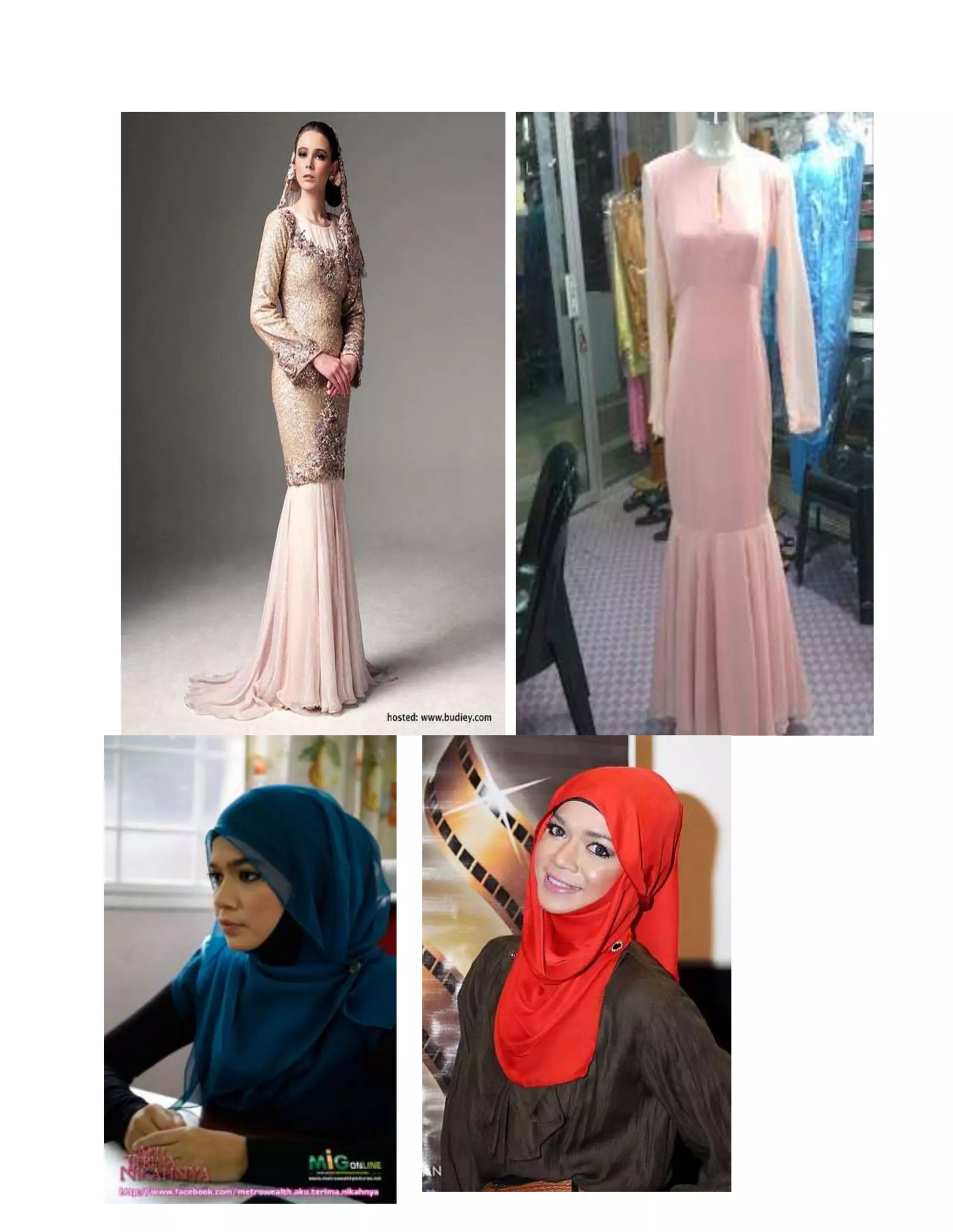 Contoh baju tunang.. | PDF