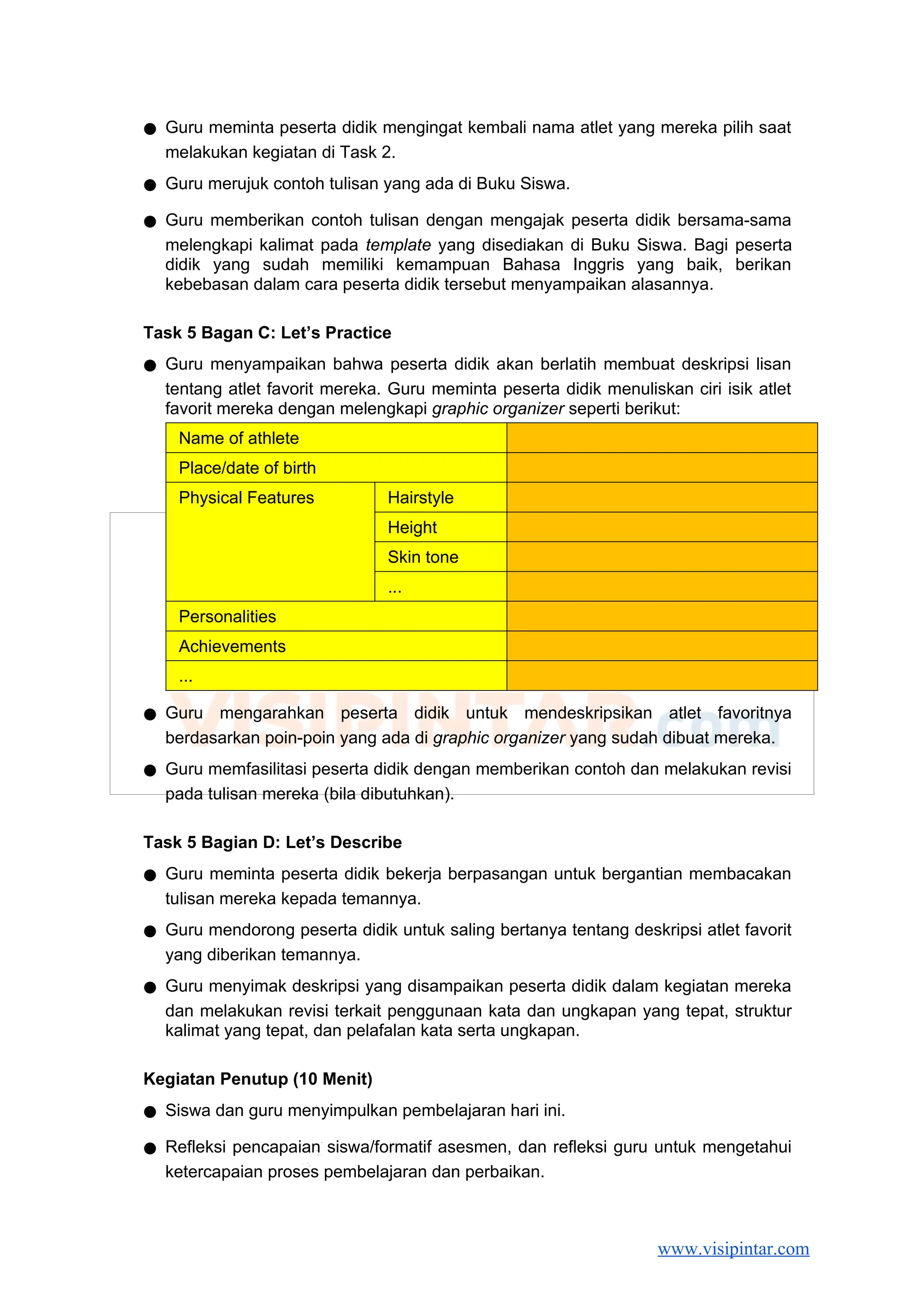 Modul Ajar Bahasa Inggris Kelas 10 Kurikulum Merdeka | DOCX