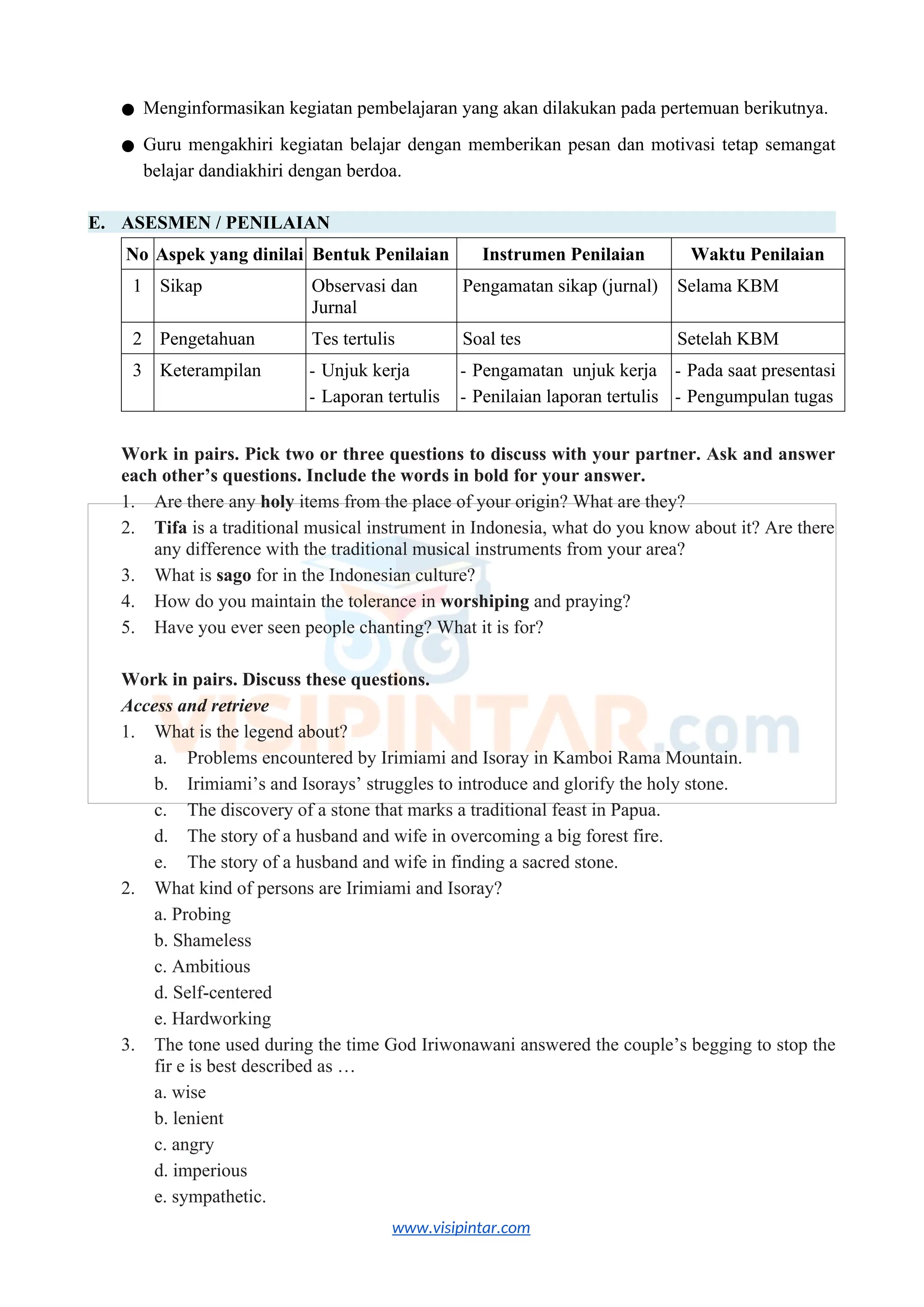 Modul Ajar Bahasa Inggris Tingkat Lanjut SMA Kelas 11 Kurikulum Merdeka | DOCX