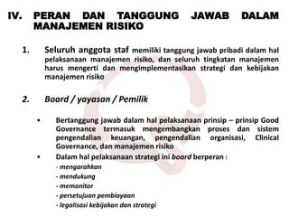manajemen risiko | PPTX