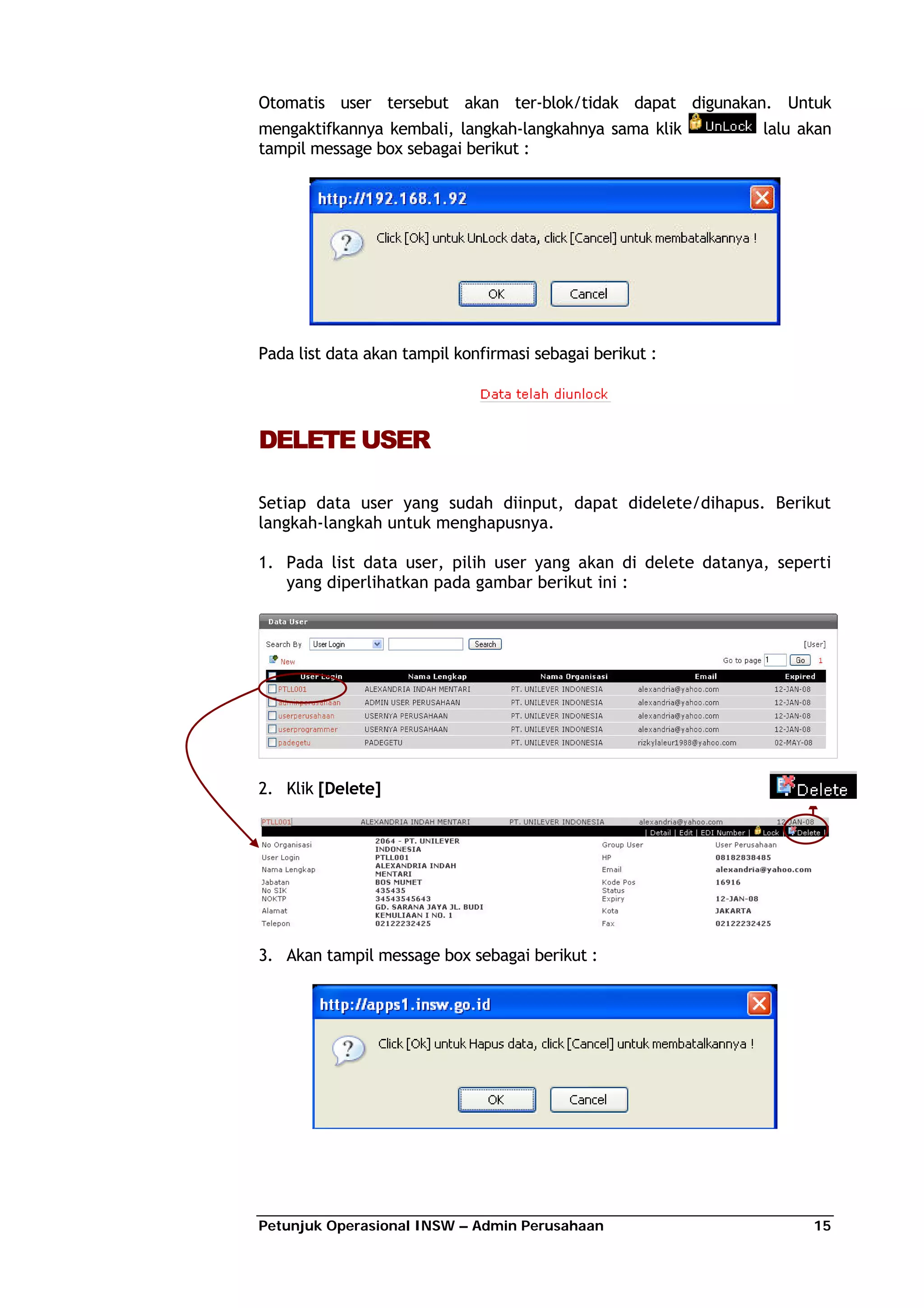 Contoh buku petunjuk operasi-admin-perusahaan | PDF