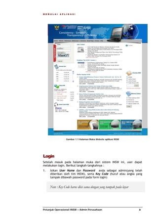 Contoh buku petunjuk operasi-admin-perusahaan | PDF