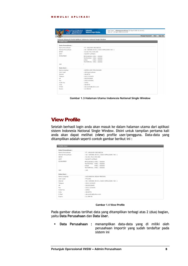 Contoh buku petunjuk operasi-admin-perusahaan | PDF