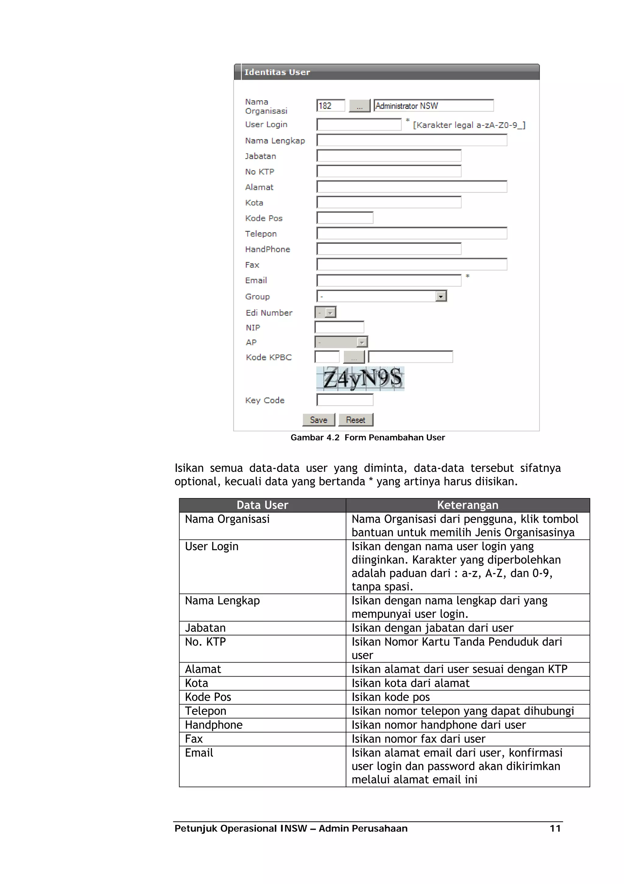 Contoh buku petunjuk operasi-admin-perusahaan | PDF